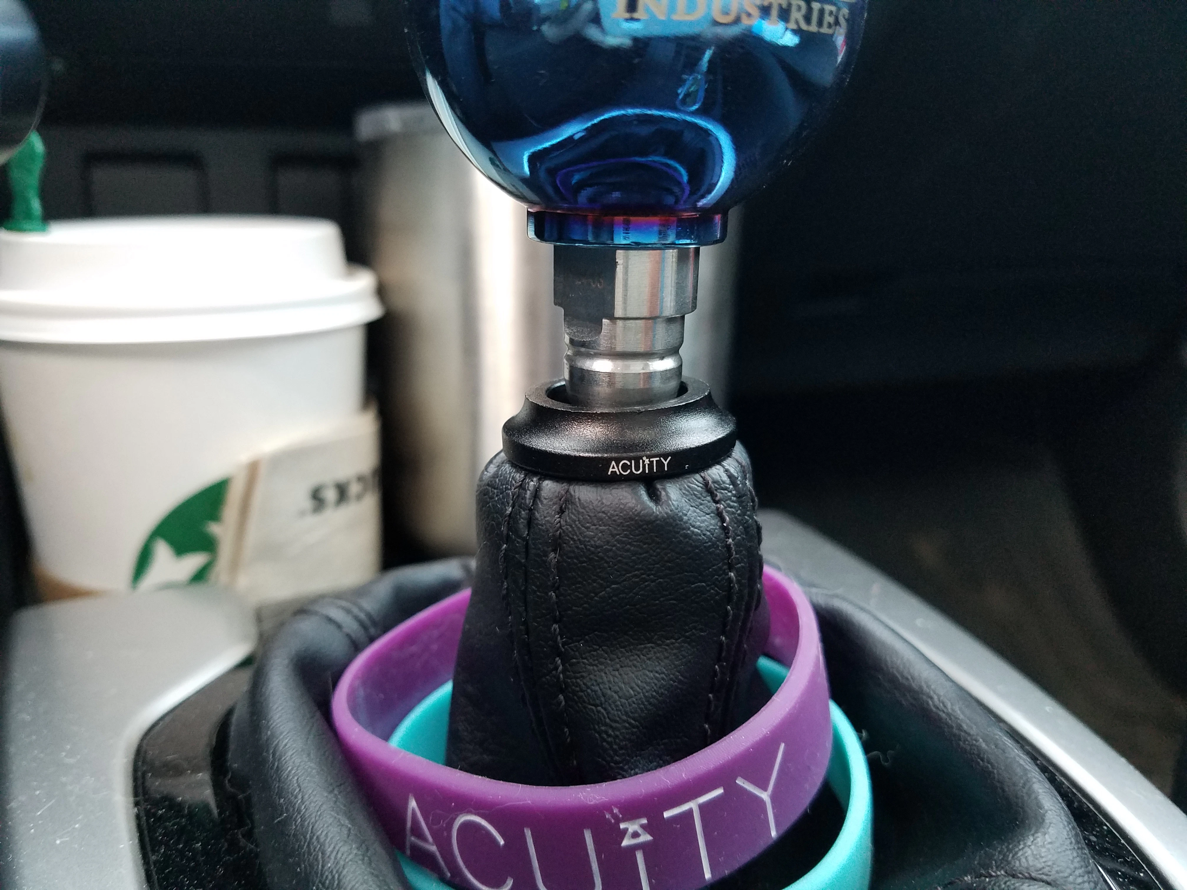 ACUiTY Shift Boot Collar Upgrade Satin Black Aluminum Finish ACUITY ACUiTY Shift Boot Collar Upgrade Satin Black Aluminum Finish ACUITY